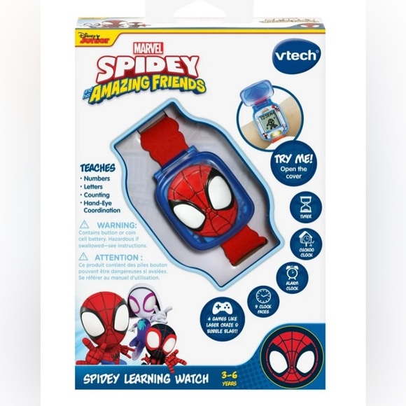 VTech | Toys | Vtech Spidey And His Amazing Friends Spiderman Learning ...